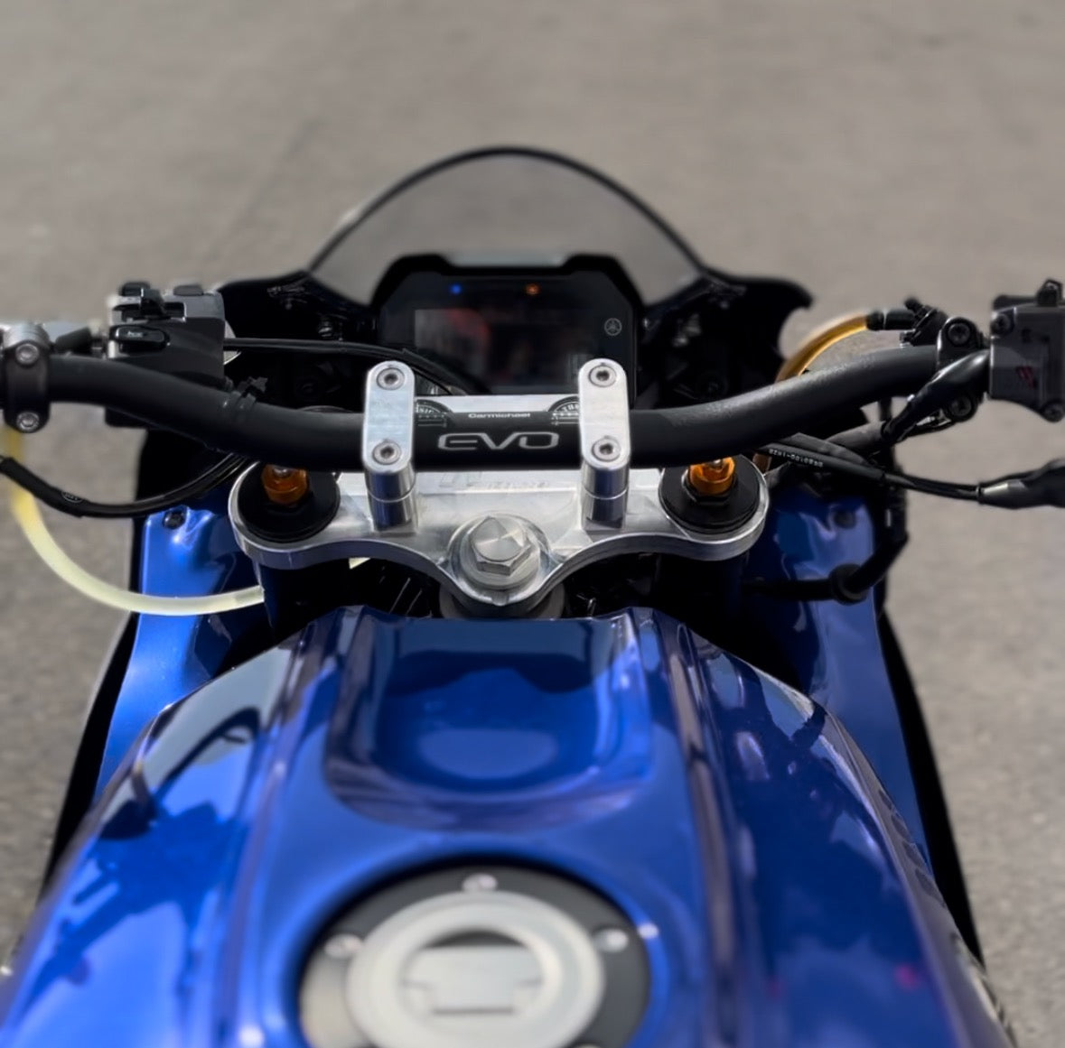 R7 Billet Triple Clamp : Dirtbike Bar Risers – Twinstunts