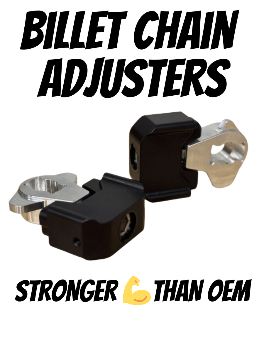 Billet Chain Adjuster Blocks – Twinstunts